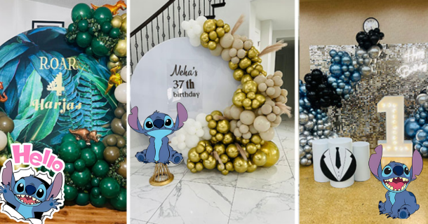 Top 5 Stitch Birthday Decoration Ideas | Creative Stitch Birthday Theme ...